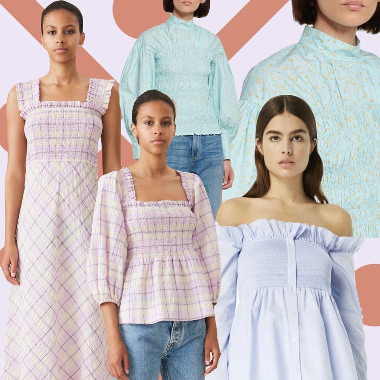 The story of smock embroidery: The tops and dresses of the moment new ...