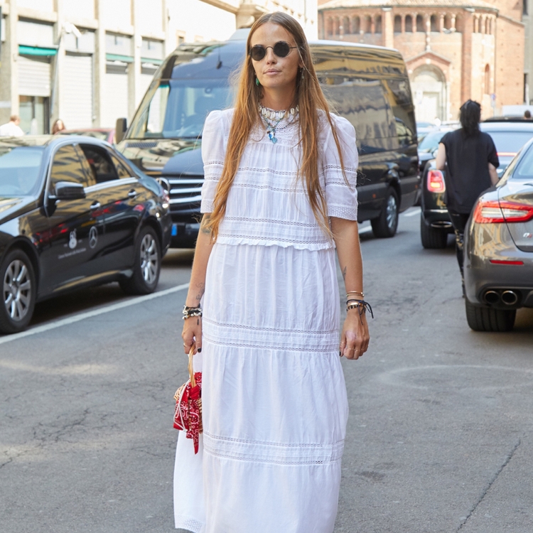 White Dress Is the Key Spring Summer Staple in Paris #1 SS20 piece ...