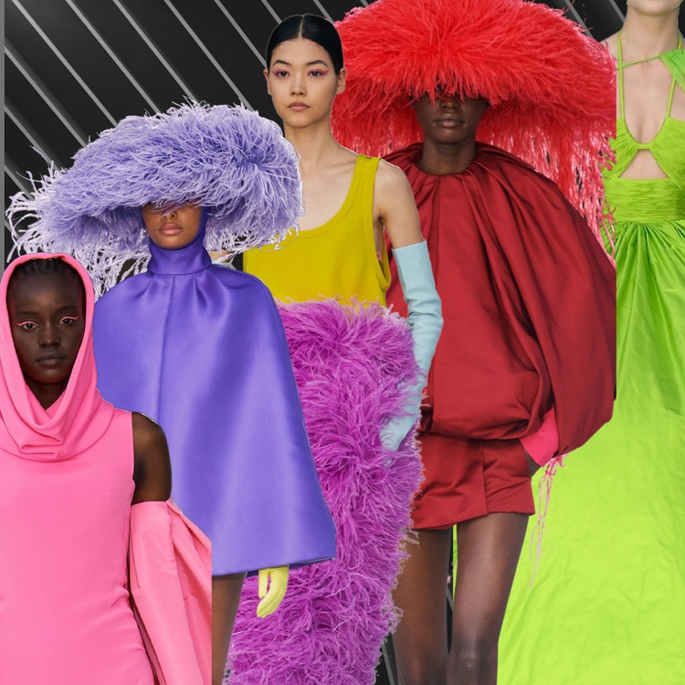 Valentino Fall 21: the ultimate guide on how to mix colours A lesson in ...